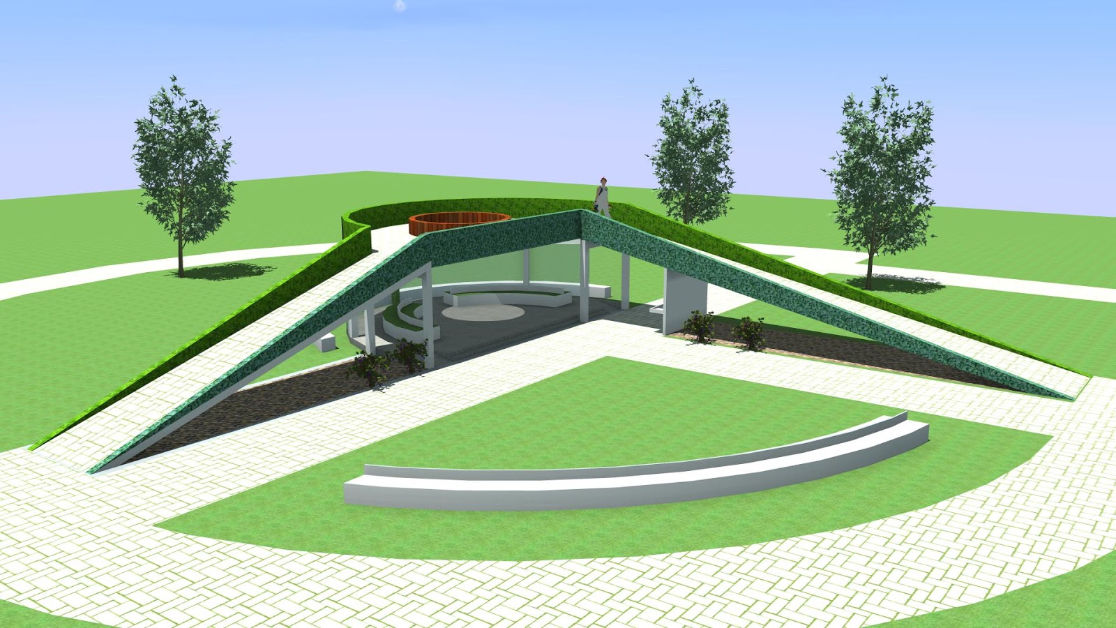 rendering sketchup terbaik dengan SU Podium dan Podium Walker | DURSTUDIO