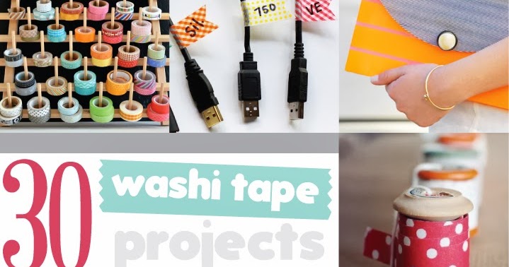 30 Washi Tape Projects | artsy-fartsy mama