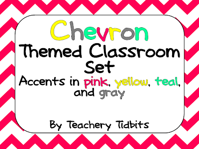 Teachery Tidbits: Chevron, Chevron, Chevron