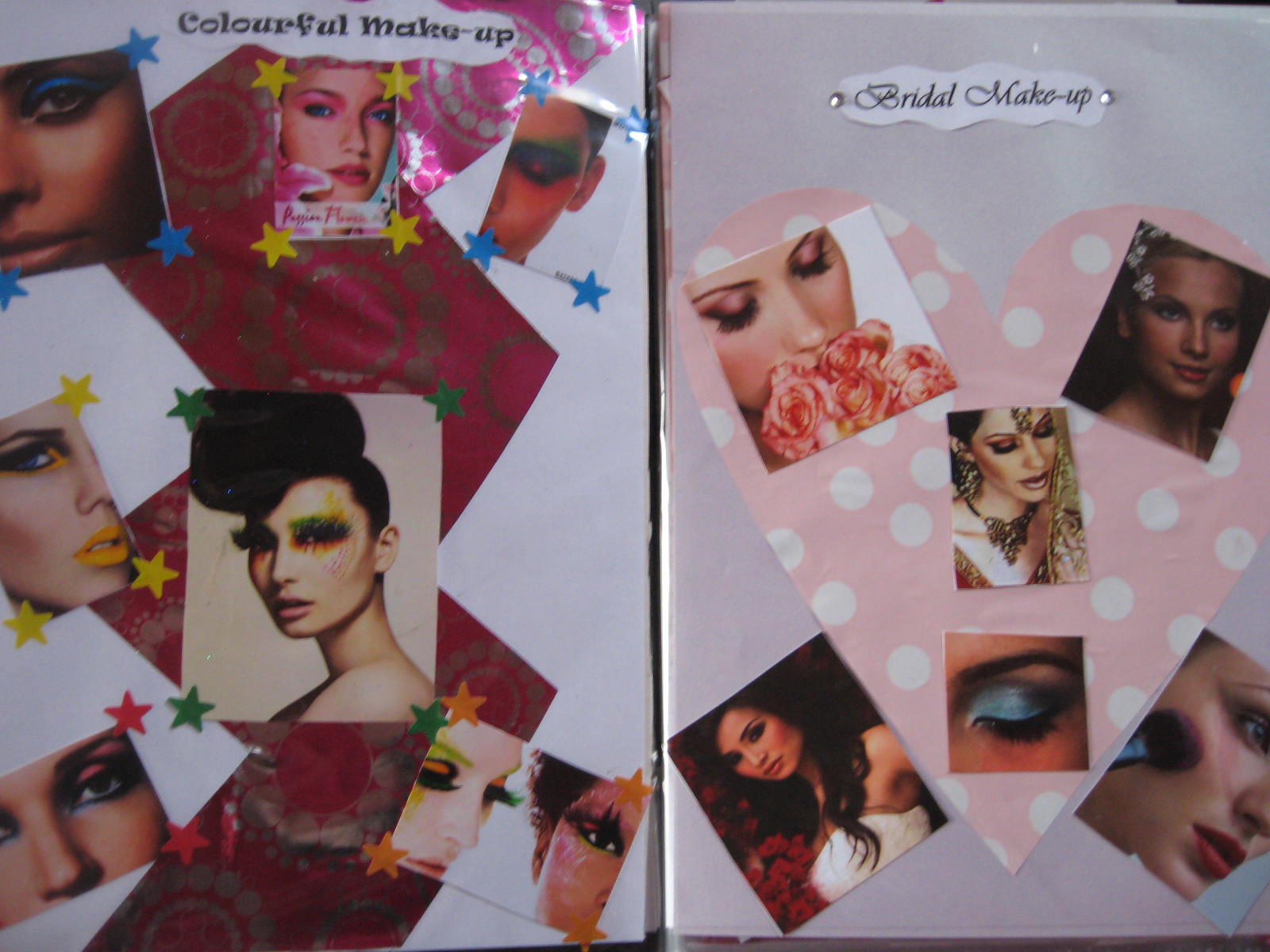 Valentina: Make-up scrap book!