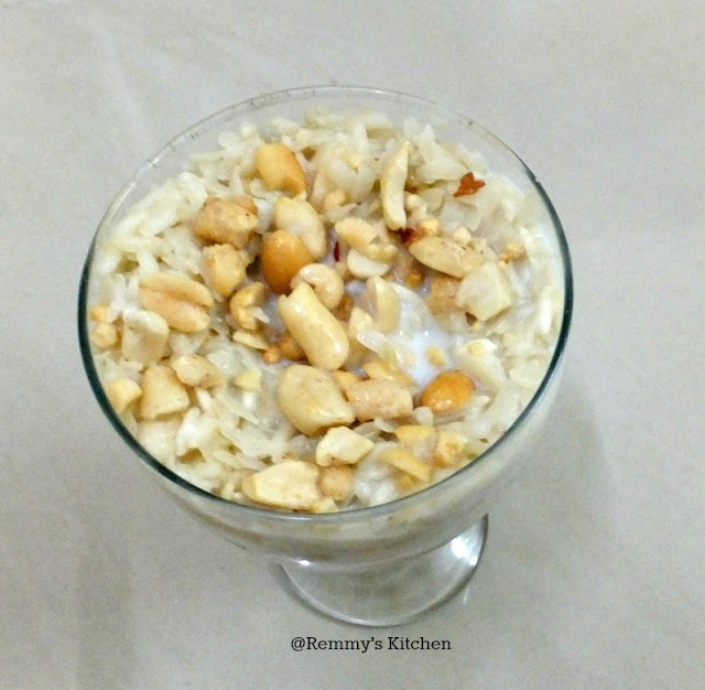 Remmy's Kitchen: Aval milk / Avil milk