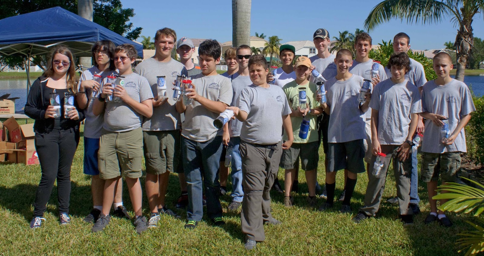 The "Stow It-Don't Throw It" Project: Nicholas Cripps' Leads Boy Scout ...