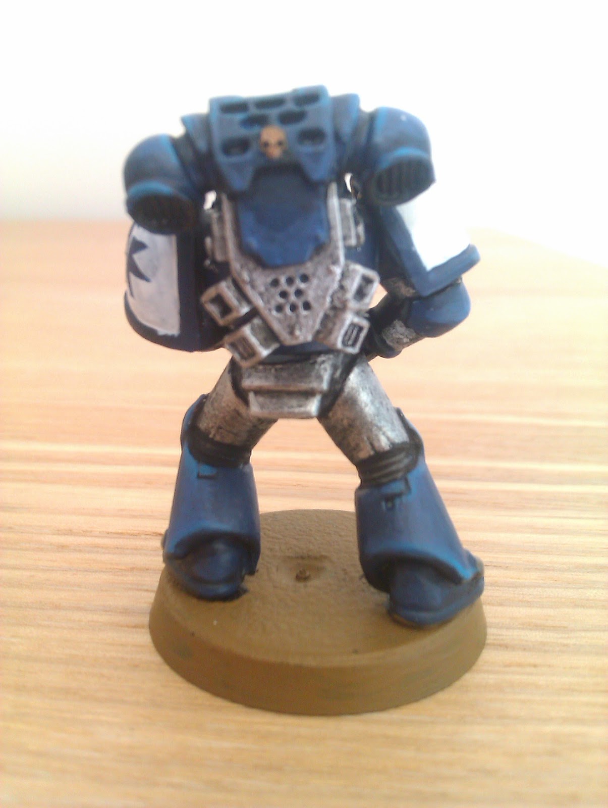 Astral Knights: Second test model for astral knights colour scheme.