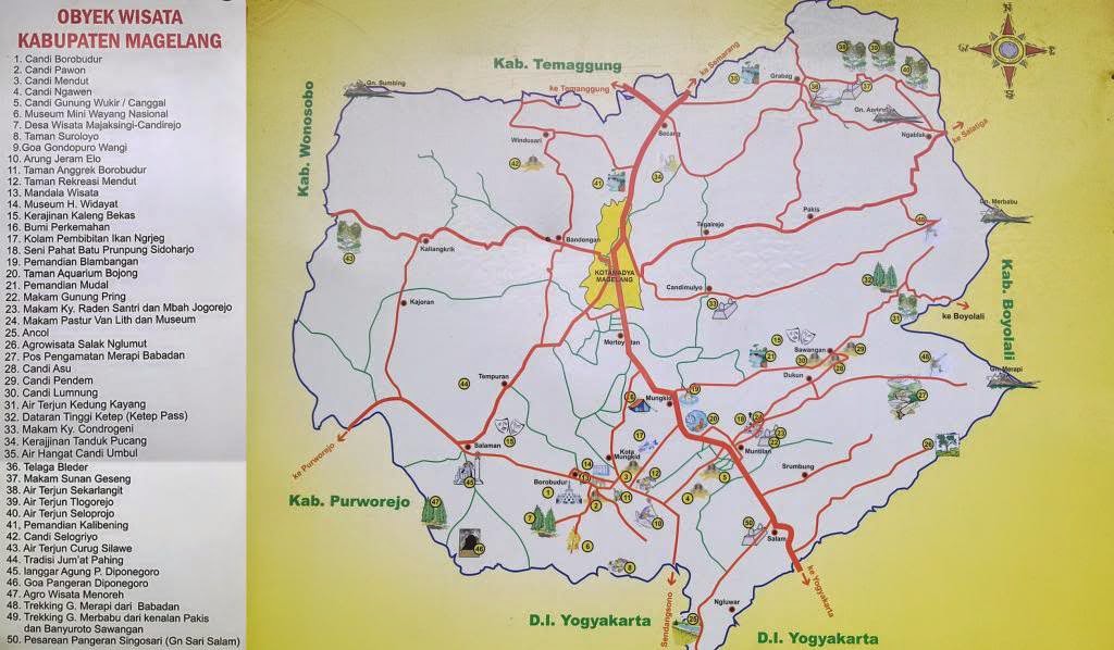 Daftar Tempat Wisata Menarik di Magelang | Info Seputar Magelang, Kabar ...
