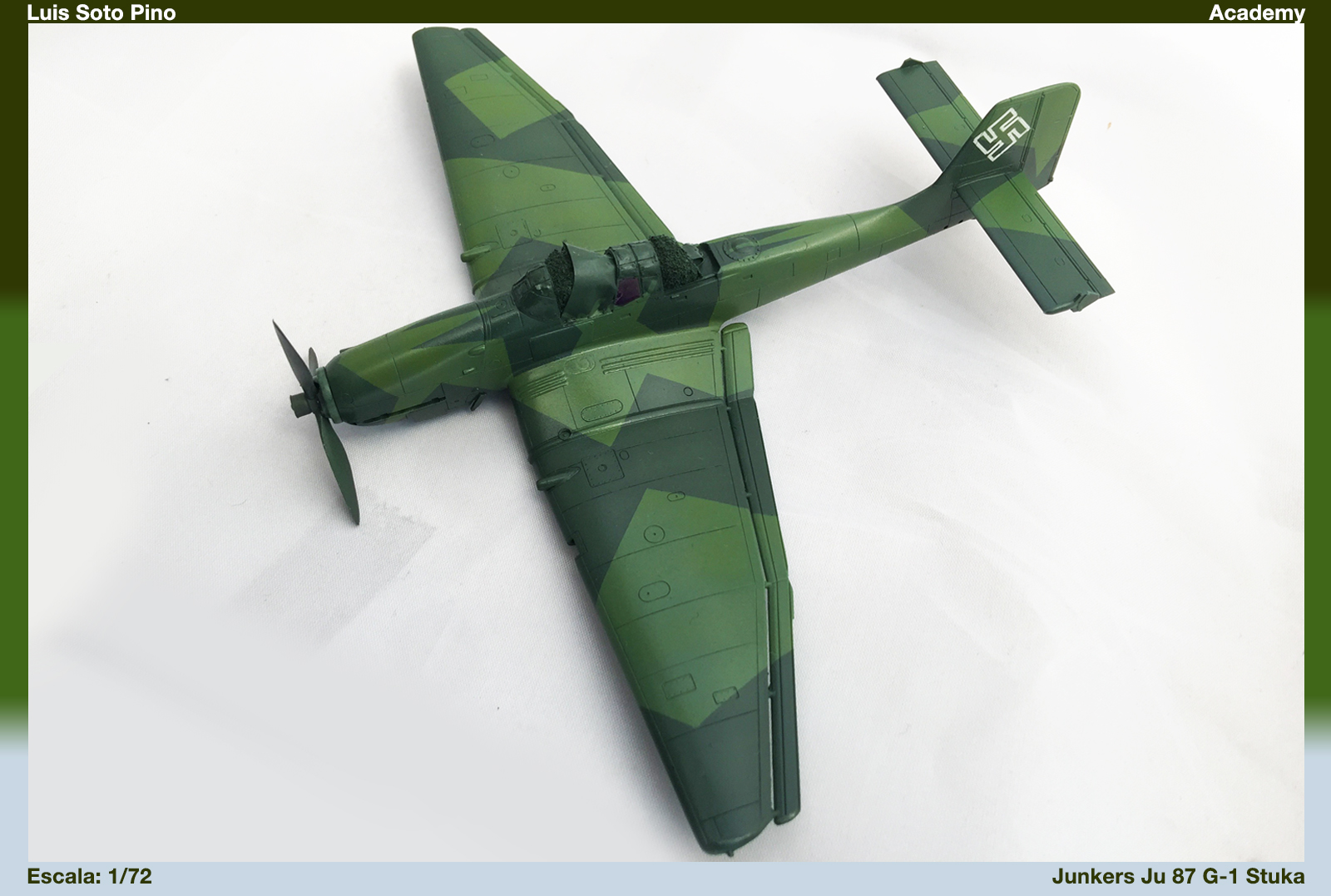 Paso a paso vortexx: Junkers Ju-87 G1 STUKA - Academy 1/72