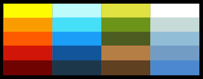 Shape, Shade and Color: The four elements - colors - 22 of 366 creative ...
