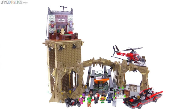 LEGO Classic Batman TV series Batcave set build & review! 76052
