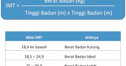 5 Cara Menghitung IMT (Indeks Massa Tubuh) - ebookgratis96