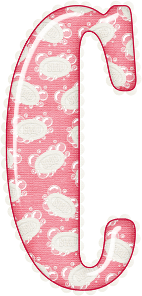 Abecedario Rosa con Burbujas. Pink Alphabet with Bubbles. - Oh my ...