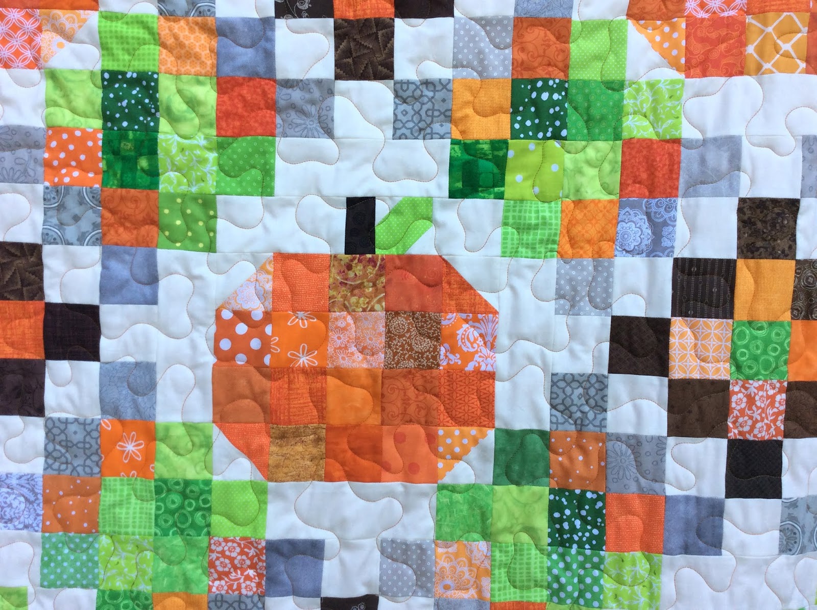 The Fleming's Nine: Pumpkin Quilt