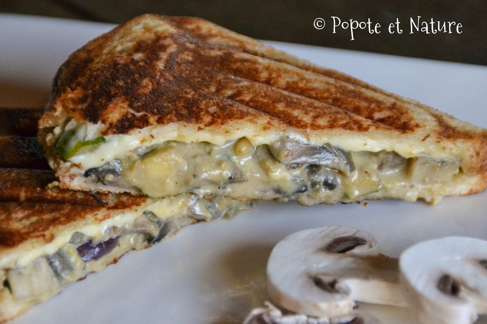 Popote et Nature: Croque monsieur à ma façon pour le défi "et si avril ...