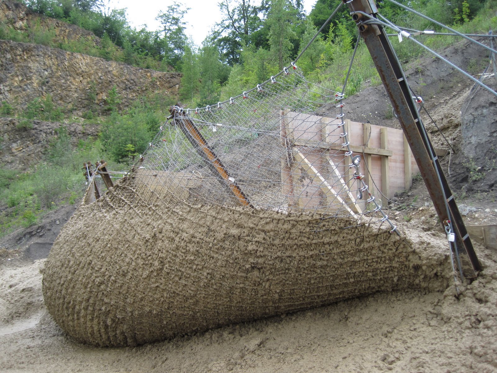Inside the Debris Flow: Shallow landslide full-scale field test ...