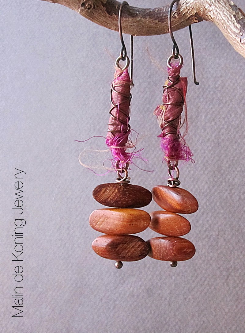 Beading by Malin de Koning: Stacked Earrings Challenge