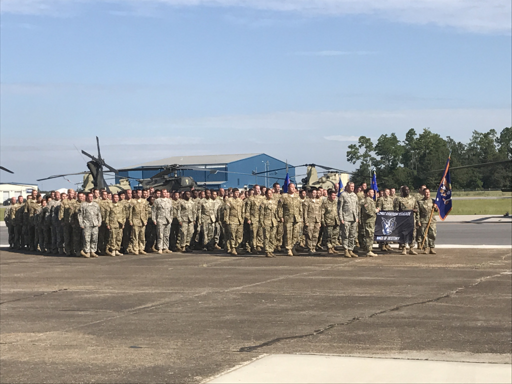 Kathryn's Report: 101st Aviation Combat Brigade Stages at Mobile ...