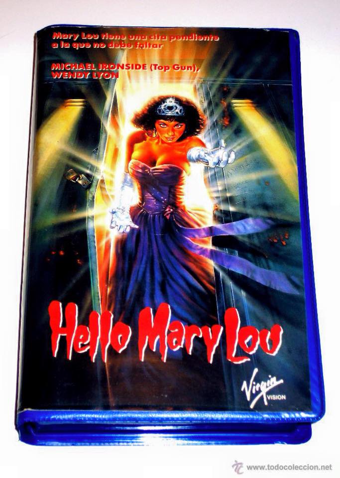 A Look At Hello Mary Lou Prom Night 2 VHS Art!