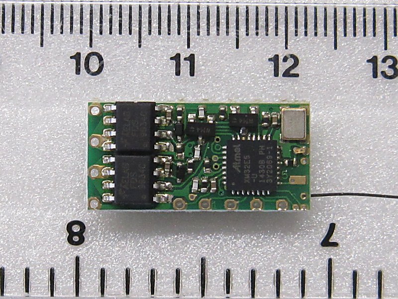 Peckforton Light Railway: Using output pads on Deltang receivers