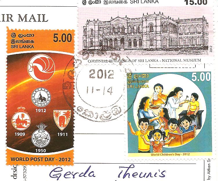 MY POSTCARD-PAGE: SRI LANKA ~Colombo City~