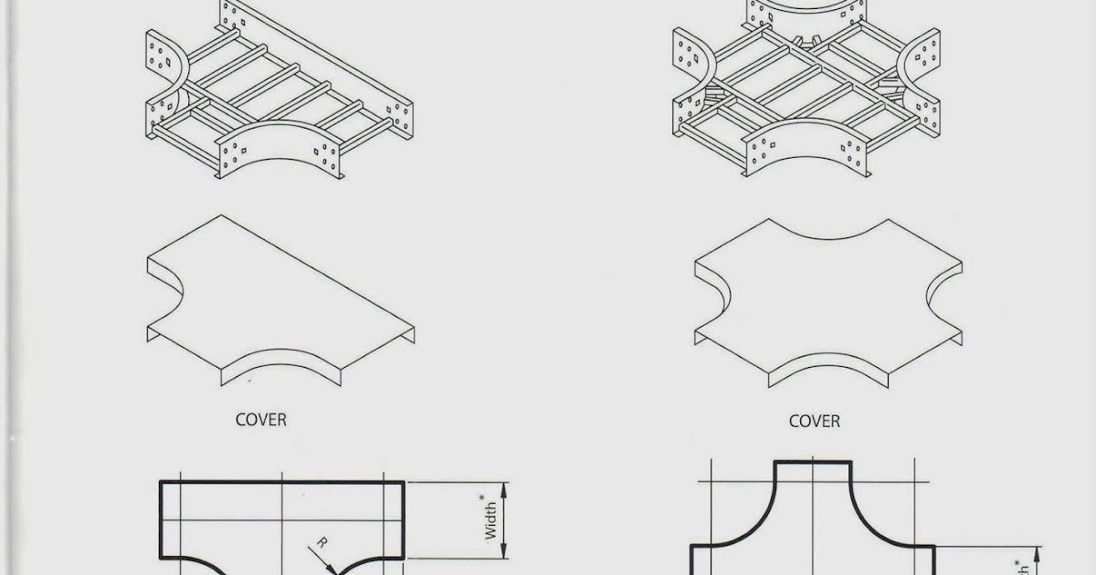 Instrumentation: CABLE TRAY LADDER TYPE-FITTINGS&COVERS-HORIZONTAL TEE ...