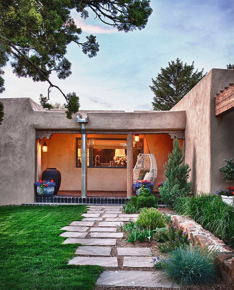 ESTILO RUSTICO: Casa Estilo Rustico Santa Fe