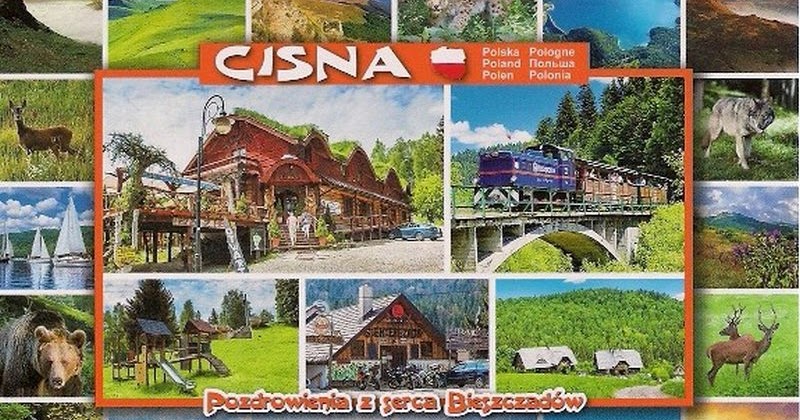 Pocztówkowe podróże po Polsce: CISNA