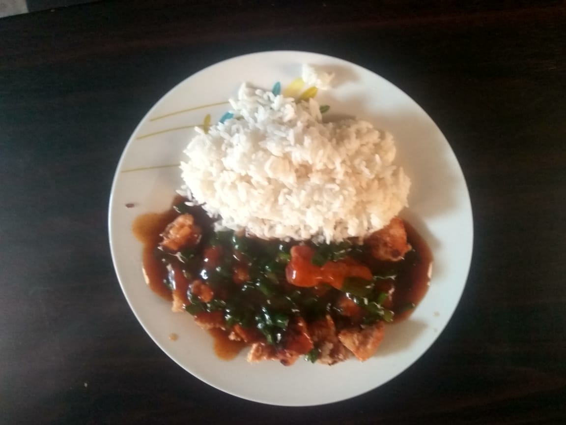 Receta de Chi jau kay crocante