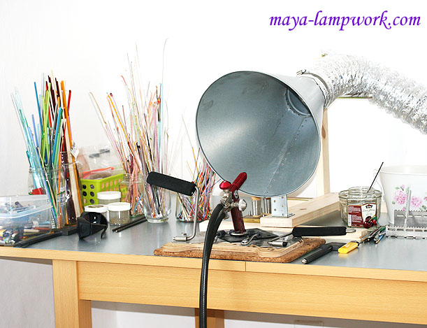 My ventilation system - Lampwork Etc.