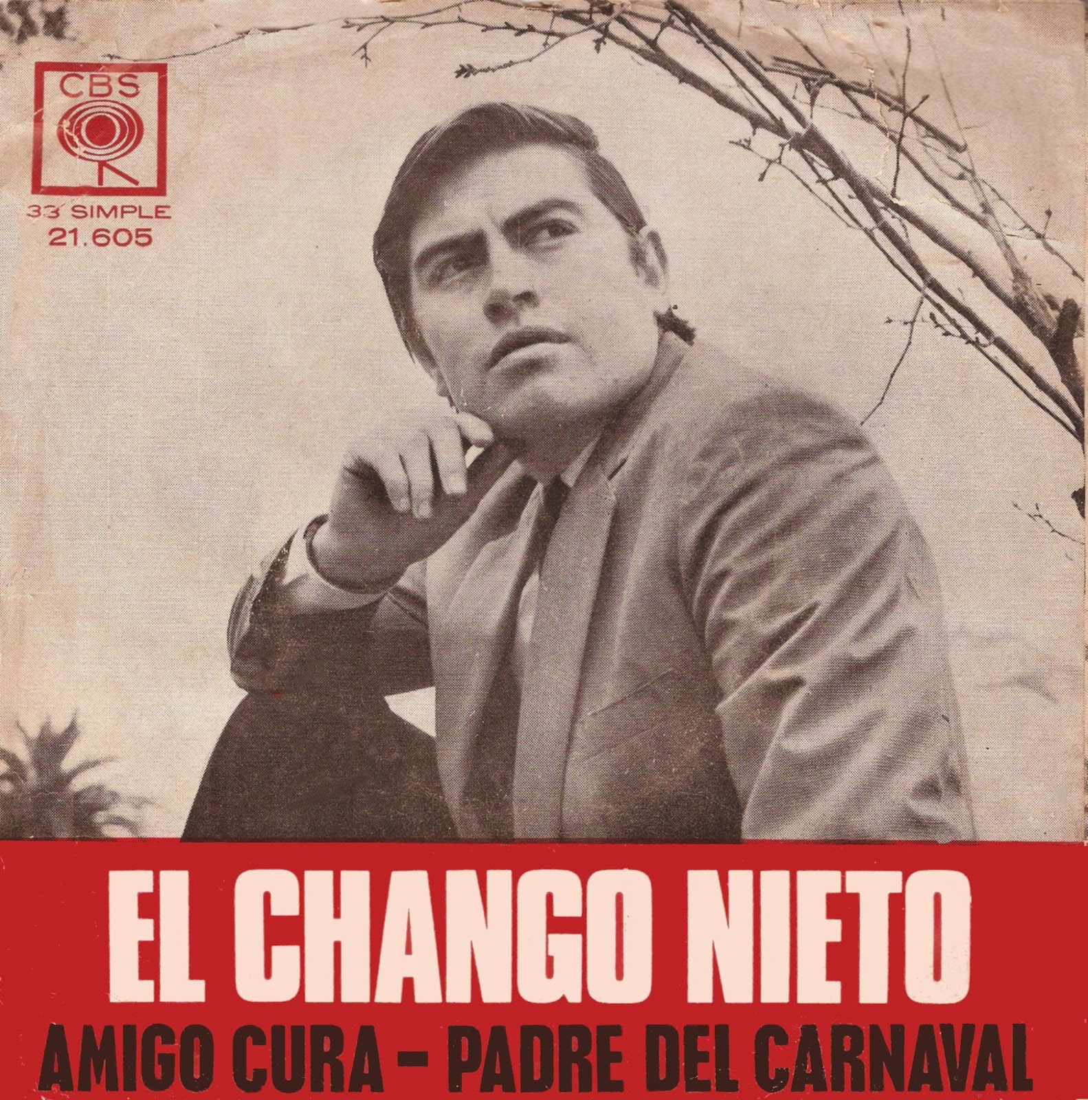 Voces de la Patria Grande: El Chango Nieto - Simple CBS 21605