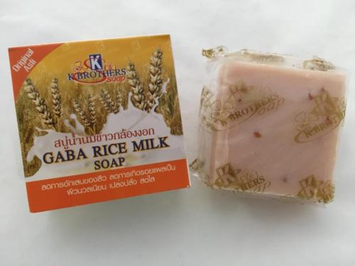 1Dozen Gaba Rice Milk Soap ~ Solehah Beauty Centre