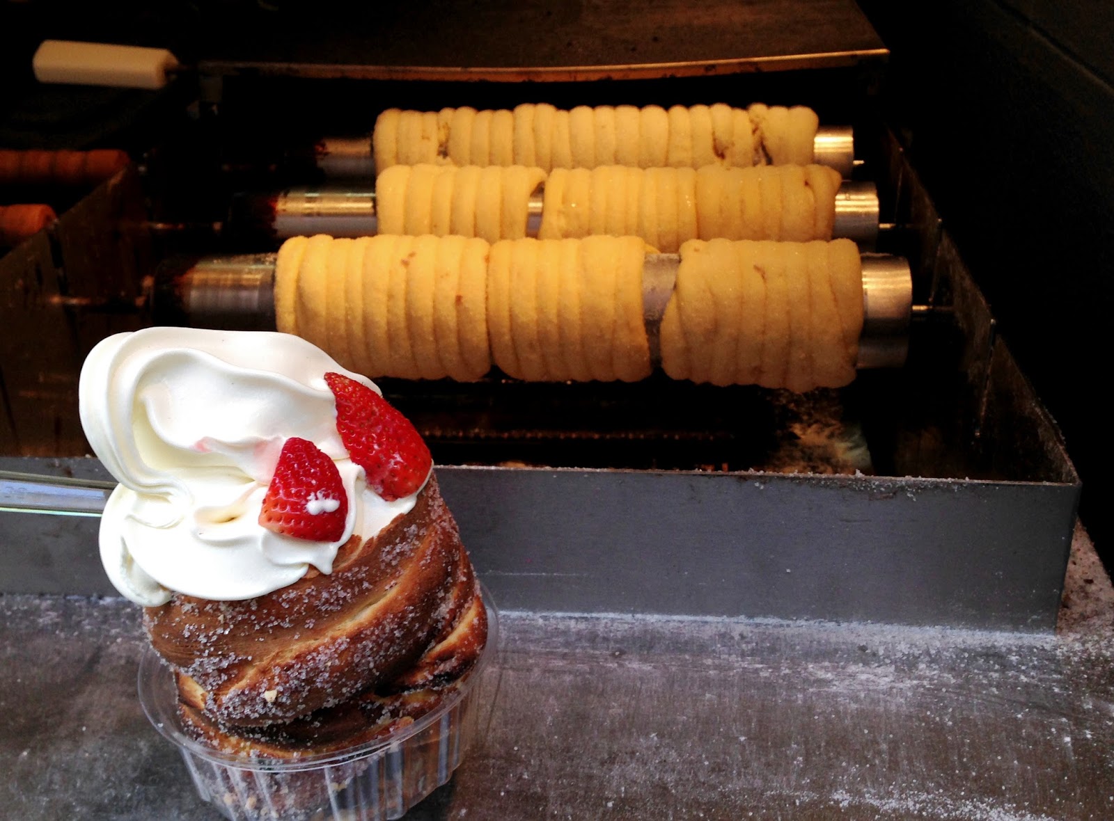 Pudica's Food Corner: The Trdelnik Chimney - also known as the "Ice ...