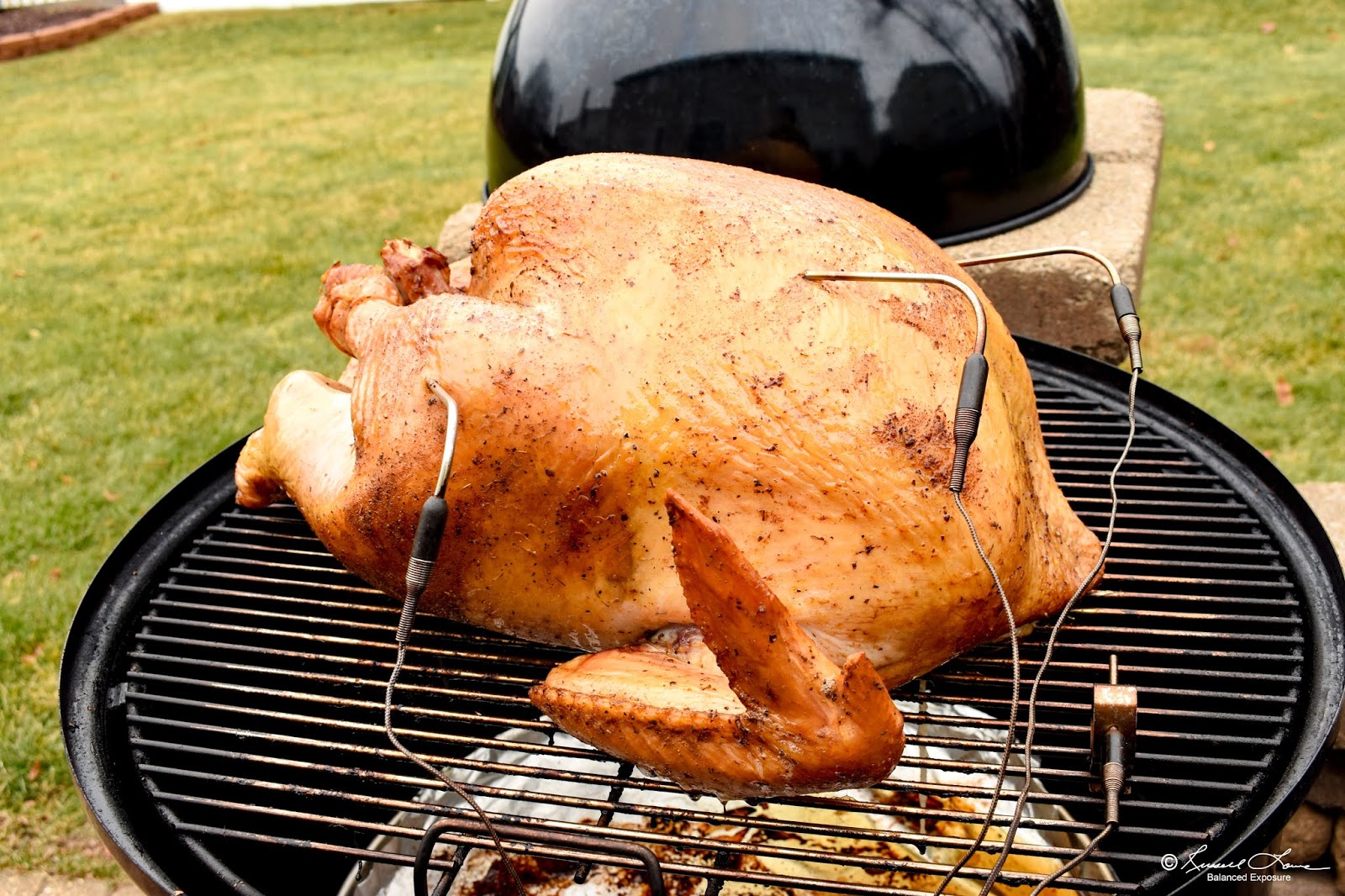 Russ' Culinary Adventures: 24 lb Turkey on the 22.5" Weber Smokey Mountain