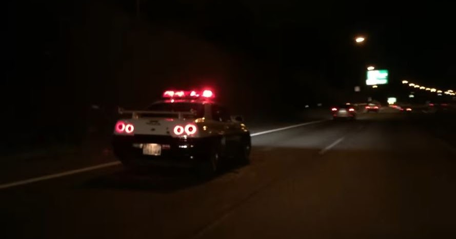 R34 Nissan Skyline GT-R Police Car : Check out the Video - Nissan ...