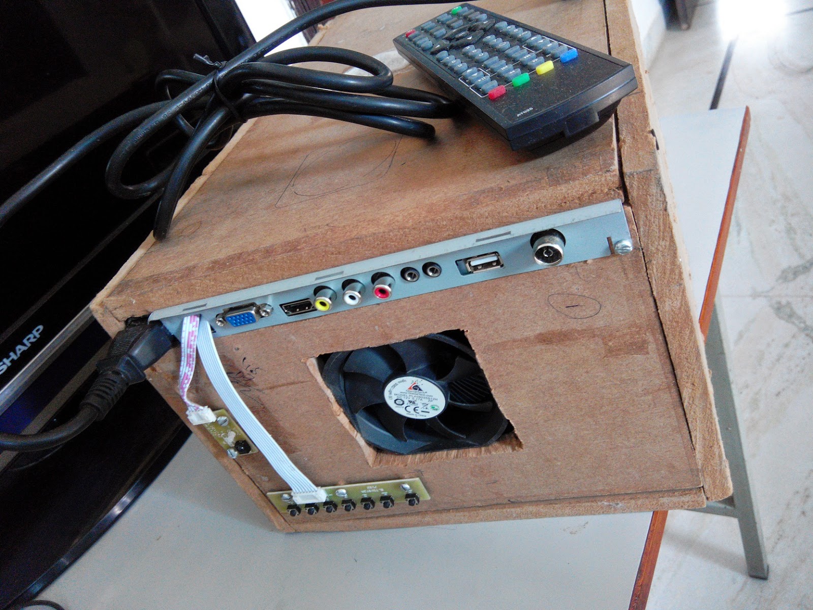 DIY Full HD 100" Home Made Projector: Making LED HD Video Projector