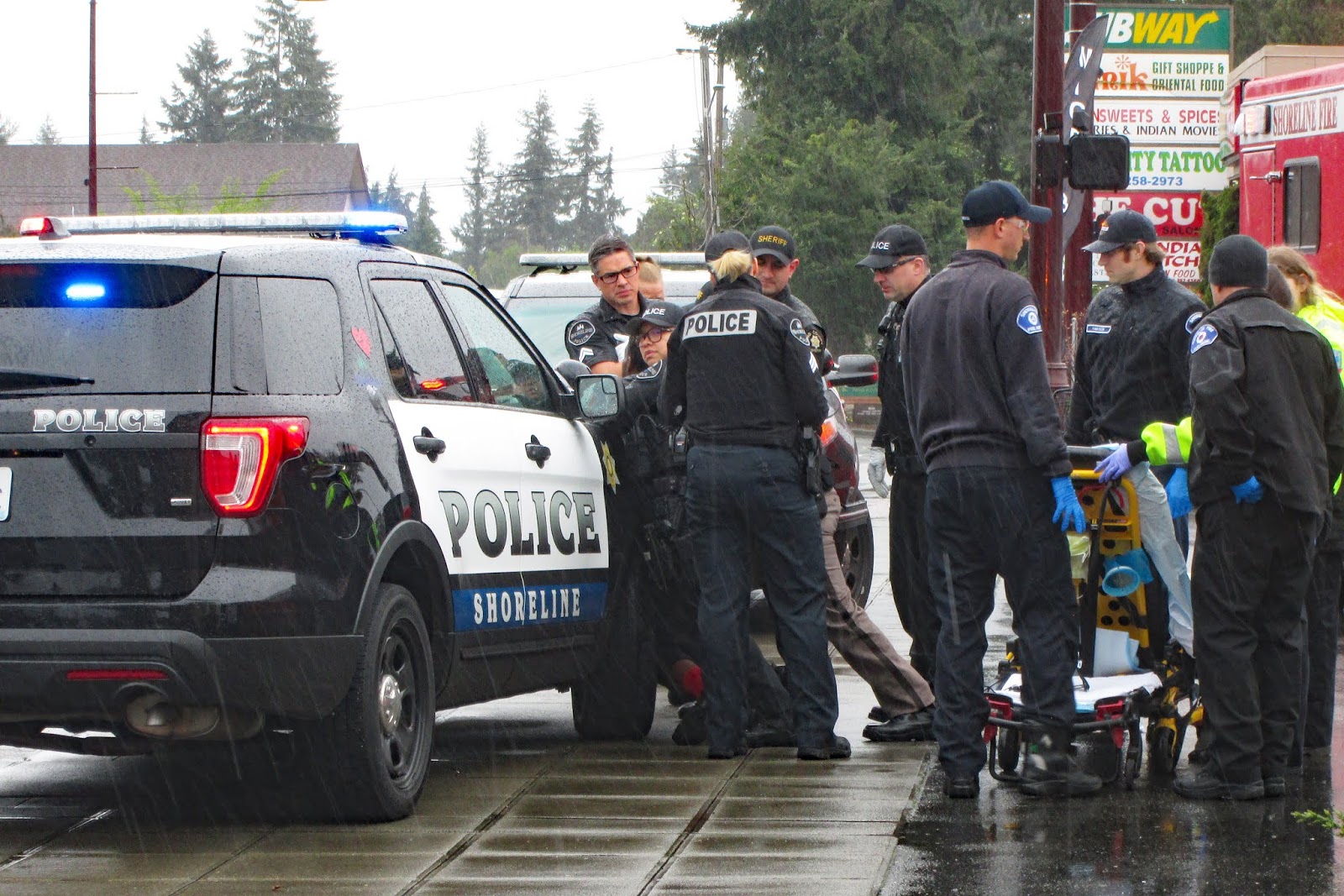 Shoreline Area News: Photos: Shoreline Police and Medic incident in ...