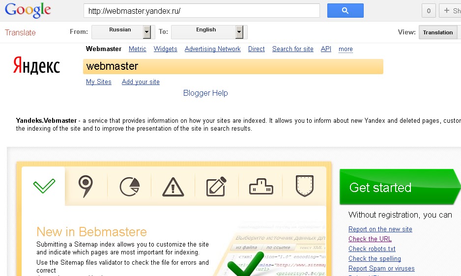 Submit Your Blogger/Website To The Leading Russian Search Engines ...