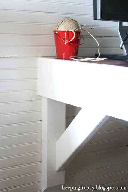 Keeping It Cozy: Shelf Ledges in our Office