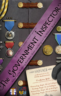 Ryan Bradburn - Design and Creation: Finished Government Inspector Poster