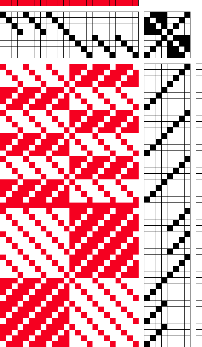 Not 2 Square Weavers: Favorite Weaving Drafts