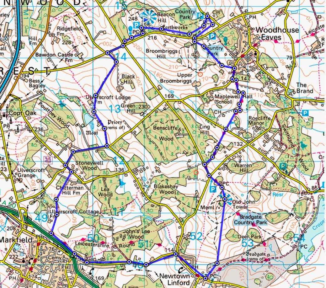Vale of Belvoir Ramblers: May 2014