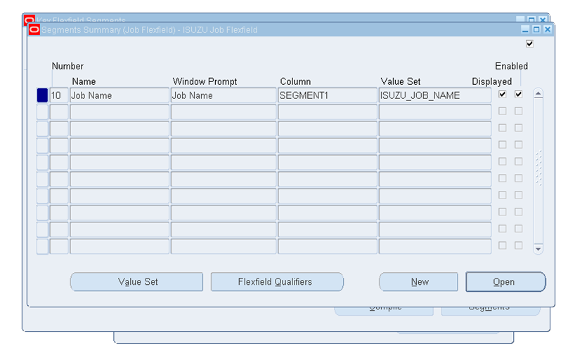 Oracle Apps HRMS : Creating Flexfields in Oracle HRMS