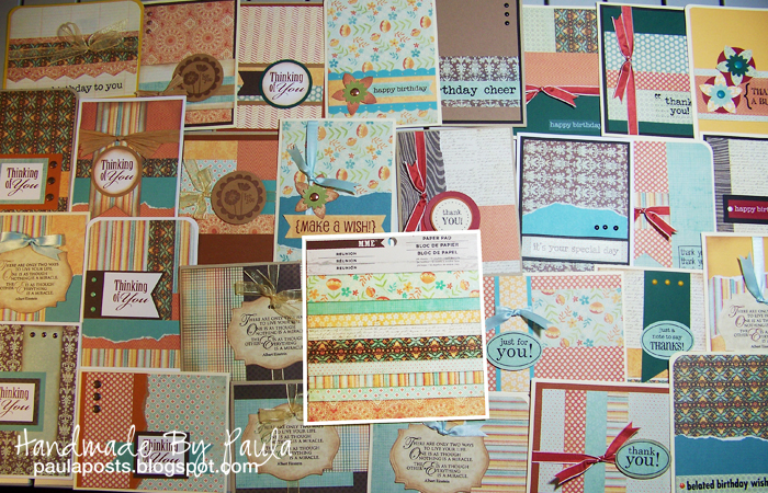 Handmade By Paula: 6 x 6 Paper Pad Tutorial