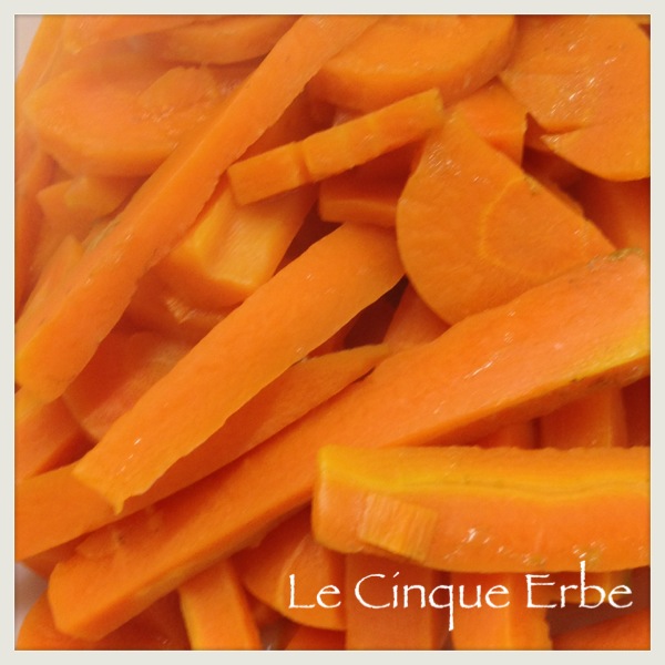 LE CINQUE ERBE: Le ricette di Luca: Il cappon magro a modo mio...