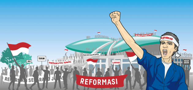 Sejarah Lahirnya Reformasi di Indonesia