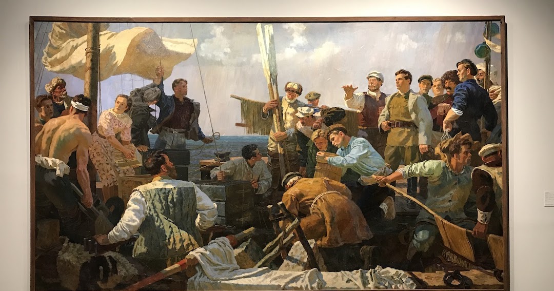 Art Contrarian: Examples of Socialist Realism Group Portraits