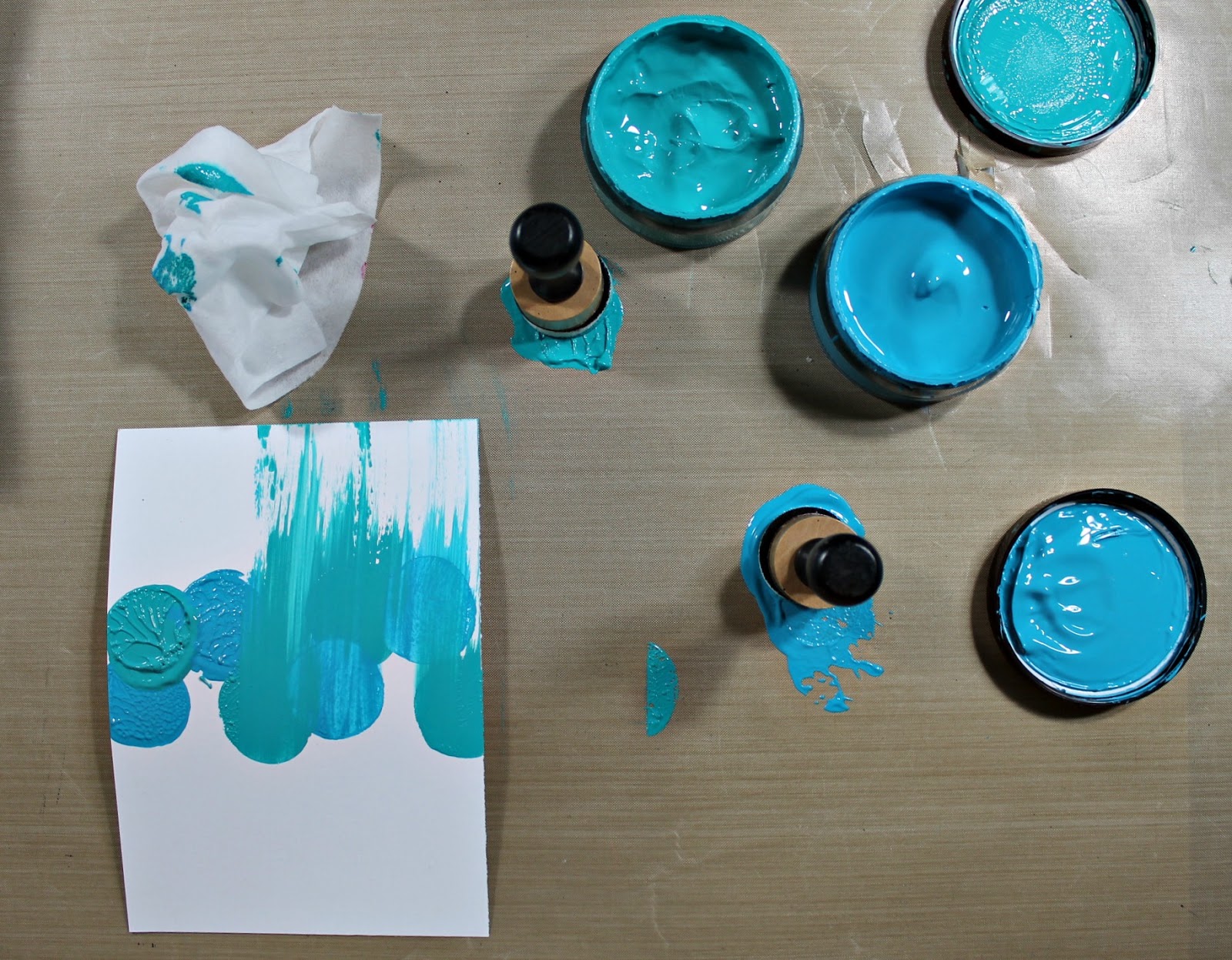 SPLITCOASTSTAMPER TUTORIAL - PAINT SWIPING - Daydreams In Paper