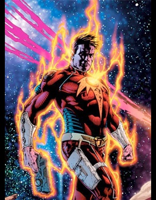 Mayfair DC Heroes Character Database: Captain Comet