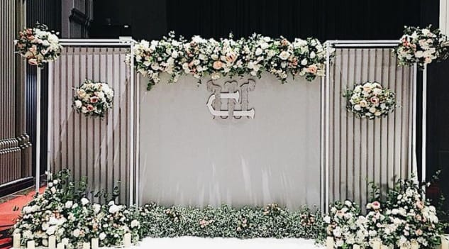 Contoh Backdrop Pernikahan - Art Mas Jeck