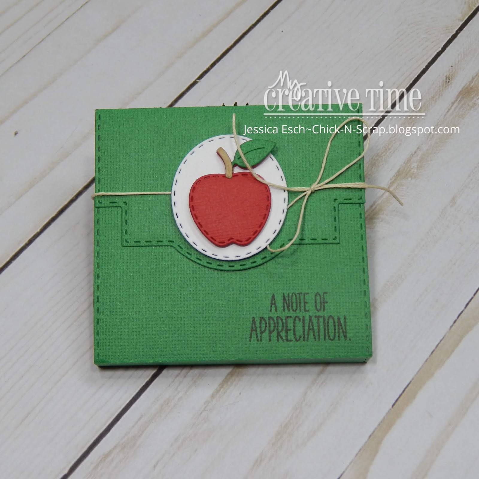 Chick-n-Scrap: A Note of Appreciation.....{MCT Anything Goes}