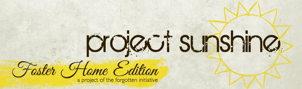 Project Sunshine: Foster Home Edition!: Project Sunshine: Foster Home ...