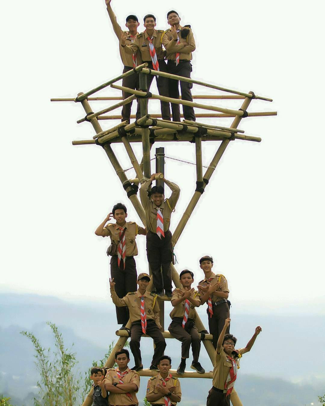 Cara Membuat Simpul Tali Temali Pramuka - Jaga Pramuka