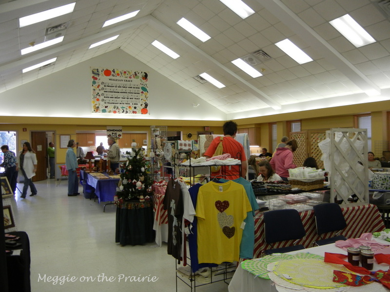 Meggie On The Prairie: Another Saturday...Another Church Bazaar